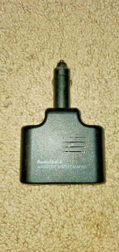 Radio Shack 3-Outlet Car Plug Adapter- 10A-12VDC | eBay
