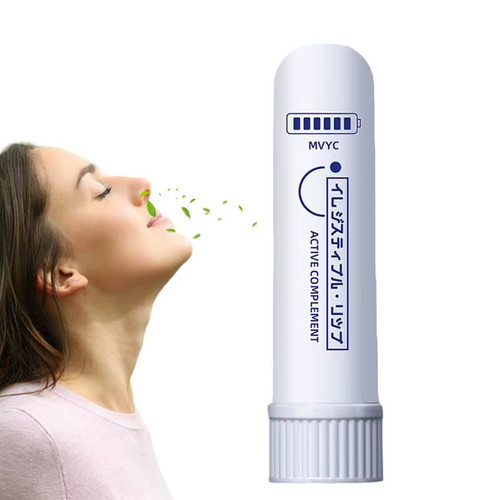 Peppermint Eucalyptus Oil Nasal Inhaler Refresh Energy Sober Stick Anti ...