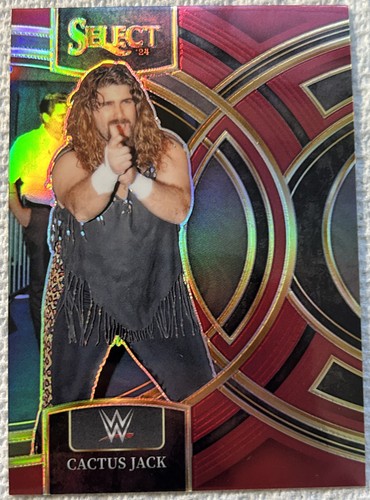 Cactus Jack Maroon Prizm /149 Panini WWE 2024 Select | eBay