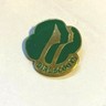 Green 1980 Girl Scouts GSUSA 1980 C Metal & Enamel Lapel Pin Pinback ...