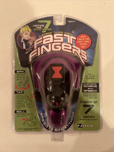 ZIZZLE~FAST FINGERS 7 GAMES IN 1 ~Electronic,talking, musical, New | eBay