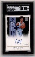 Ja Morant Rookie Cards Guide, Top RC List, Autographs, Valuable