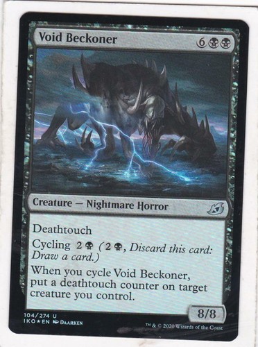 MTG: Ikoria: Lair of Behemoths: Foil: Void Beckoner | eBay