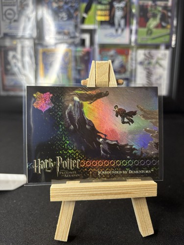 HARRY POTTER PRISONER OF AZKABAN FOIL PUZZLE CARD R6 SURROUNDED BY ...