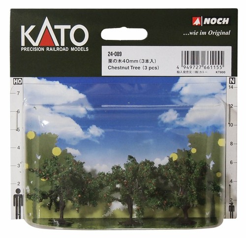 N gauge 24-089 chestnut tree 40mm 3 pieces by KATO | eBay