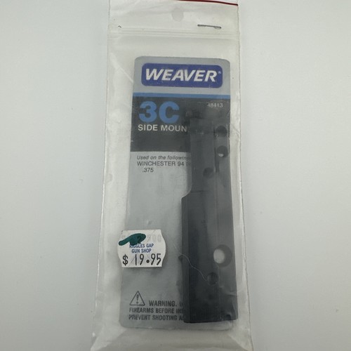 Weaver Mounting Rifle Scope Base #3C 48413 Winchester 94 Big Bore | eBay