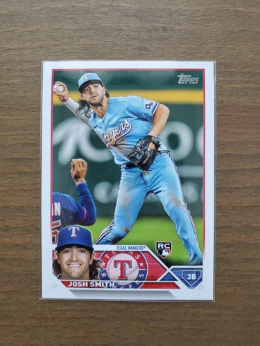 2023 Topps Series 1 Josh Smith Rookie Card #37 Texas Rangers RC QTY | eBay