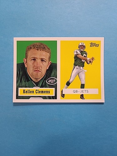 KELLEN CLEMENS 2006 TOPPS TURN BACK THE CLOCK FOOTBALL CARD # 20 H5297 ...