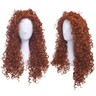 Movie Wig Brave Merida Long Curly Red-Brown Cosplay Wigs F63 | eBay