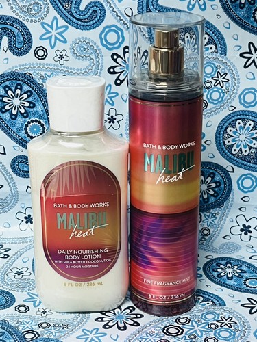 Bath & Body Works MALIBU HEAT FRAGRANCE MIST & BODY LOTION | eBay