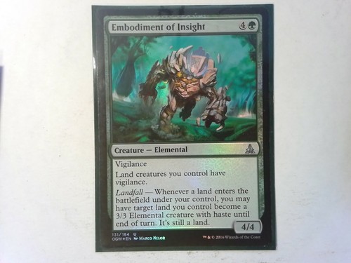 Foil Embodiment of Insight Oath of the Gatewatch Magic the Gathering ...