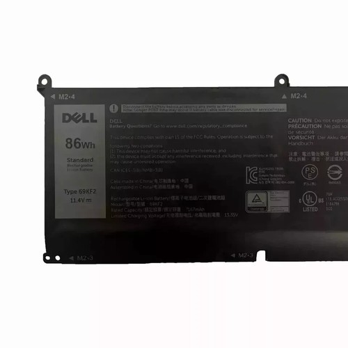 OEM 86Wh 69KF2 Battery for Dell XPS 15 9510 9520 9500 2020 M59JH 8FCTC ...