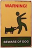 WARNING, I BITE, sign, pet sign, dog, veterinarian, PUG, MONKEY ...