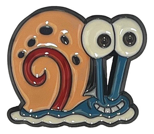 SpongeBob's Gary the Snail Character 1" Tall Metal Enamel Pin | eBay