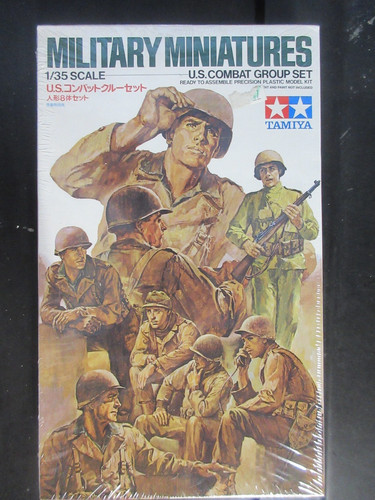 TAMIYA 1/35 U.S. COMBAT GROUP SET #35080 factory sealed | eBay