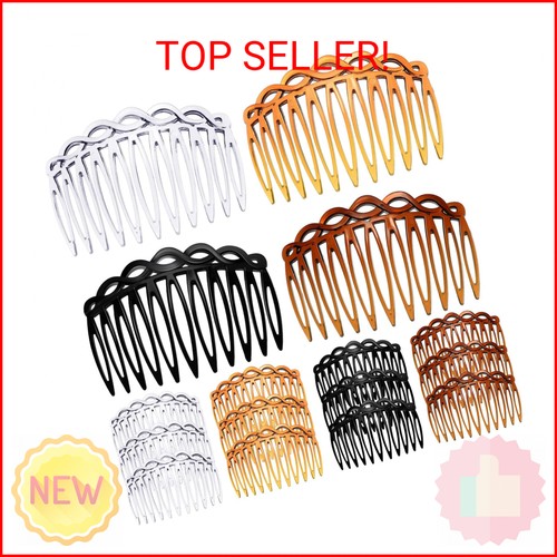 WILLBOND 16 Pieces Women Hair Comb Accessories French Hair Side Combs ...