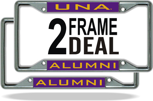 University of North Alabama UNA ALUMNI License Plate Frames | eBay