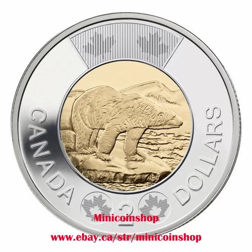 Canada 2017 Classic $2 Polar Bear Toonie Coin - Brilliant Uncirculated ...