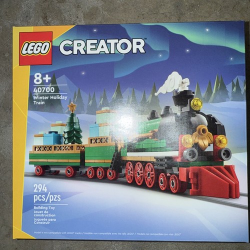 NEW Lego 40700 Creator Winter Holiday Train Limited Edition Sealed GWP ...