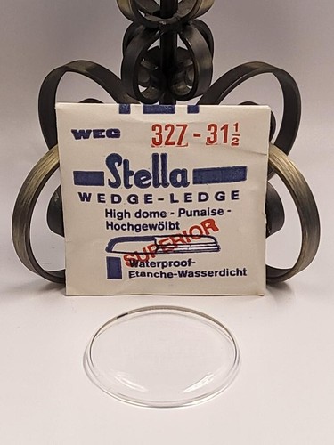 VTG Stella Wedge Ledge High Dome Watch Crystal WEC 327-31 1/2 | eBay