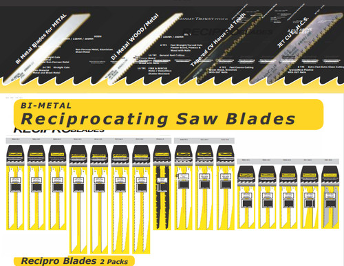 300mm x 1.3 x 10TPI Demolition Blade for Metal & Wood (2 Pack ...
