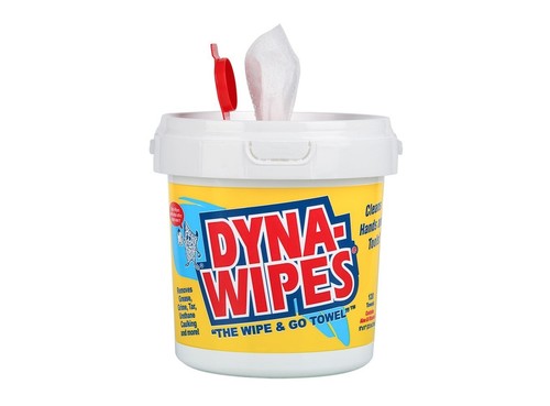 DYNA-WIPES 431 120CT, 8 PACK, 9" x 11", Pre-moist Cleaning Wipes, FREE ...