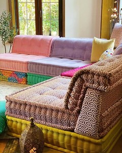 Multi Colored Sectional Sofas | Baci Living Room