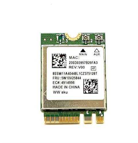 Realtek WiFi6 RTL8852BE M.2 WIFI 6 802.11A Wireless Card SKO-WLAN ...