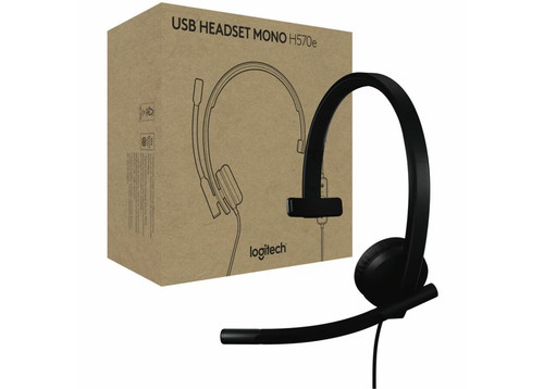 Logitech H570e USB Mono Headset w/ Noise-Cancelling Mic | eBay