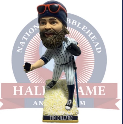 Milwaukee Brewers Tim Dillard Hall Of Fame Bobblehead RARE NIB | eBay