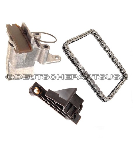 CAMSHAFT TIMING CHAIN TENSIONER + CHAIN + GUIDE RAIL KIT 3 for BMW E36 ...