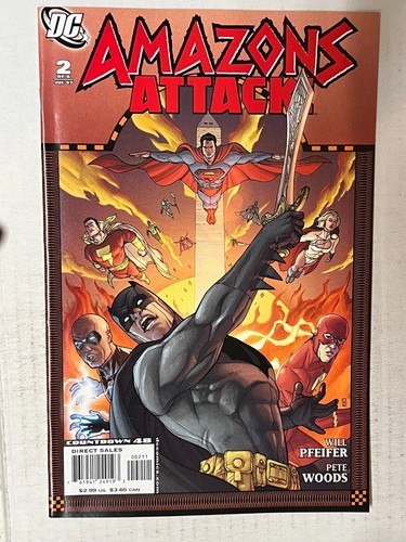 Amazons Attack! #2 Batman DC Comics 2007 | Combined Shipping B&B | eBay