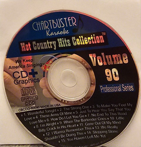 60090 COUNTRY CHARTBUSTER KARAOKE CDG DISC | eBay