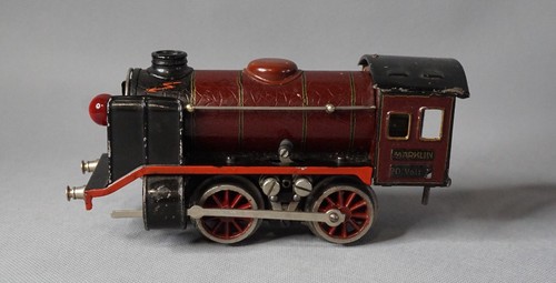 Antique Pre war Marklin Stem Locomotive 12890 Scale Gauge O 20V Train ...