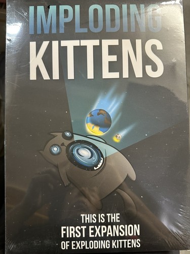 IMPLODING KITTENS: THE FIRST EXPANSION OF EXPLODING KITTENS BRAND NEW SEALED | eBay