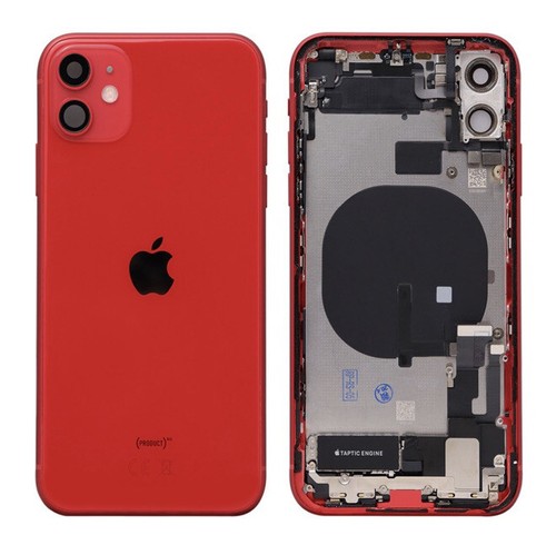 iPhone 11 Housing Back Replacement Red With Small Parts OEM Pull Grade ...