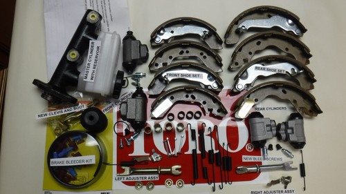 MAXI BRAKE KIT Toro Workman MASTER CYLINDER SHOES CYLINDERS 3100 3200 ...