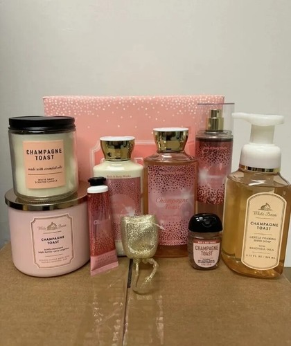 Bath & Body Works Cheers Champagne Toast Set 8 Piece Set | eBay