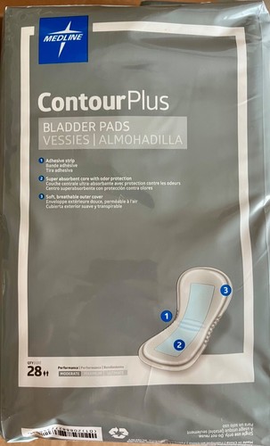 Medline Contour Plus Bladder Pads 28ct - NEW | eBay