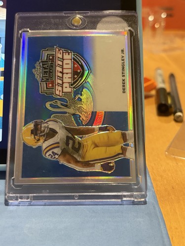 Leaf Metal Draft State Pride Derek Stingley Jr 1/1 | eBay