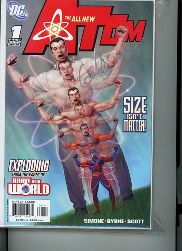 THE ALL NEW ATOM SET 1-12 ALL SIGNED BY GAIL SIMONE 9.4 | eBay