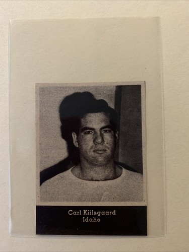 Carl Kiilsgaard Idaho Vandals 1949 Football Pictorial Roto-Panel | eBay