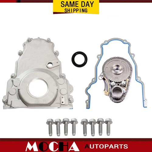 Non VVT Timing Chain Cover Kitz Fit Chevy GM LS2 LS3 LSX 4.8L 5.3L 6.0L ...