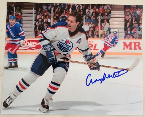 Craig MacTavish Autographed Signed Edmonton Oilers 8x10 Photo | eBay