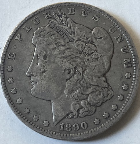 1890 O Morgan Silver Dollar Very Nice Circulated & Toned Coin See ...