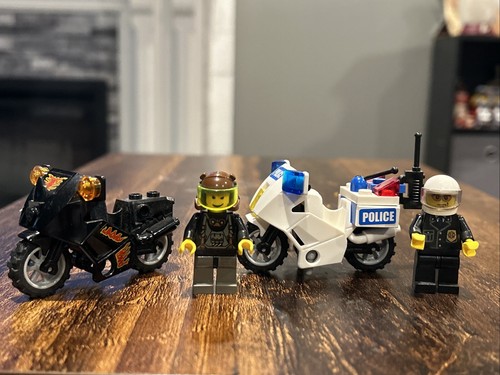 LEGO CITY: Police Motorcycle & Black Dirtbike Lot Of 2 673419128377 | eBay