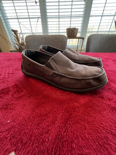 Crocs Walu Express Men's Size 10 Tan Casual Loafers Slip-On Shoes ...