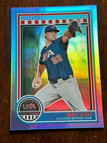 2025 Panini USA Stars & Stripes BASE CARD Matt Scott #78 | eBay