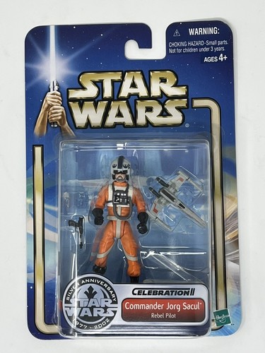 George Lucas Toy Figure Star Wars Commander Jorg Sacul Rebel Pilot ...