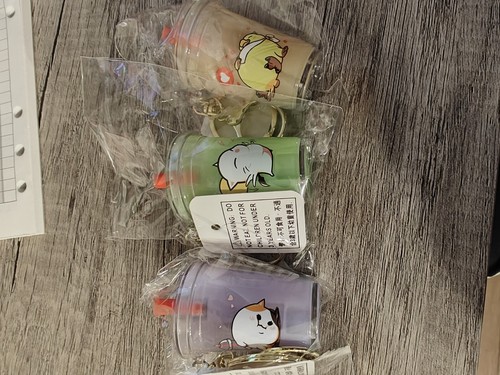 FINAL FANTASY GONG CHA KEYCHAIN FULL SET | eBay